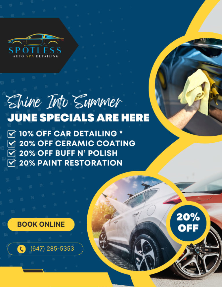 Spotless Car Spa - Burlington & Oakville's Car Detailing